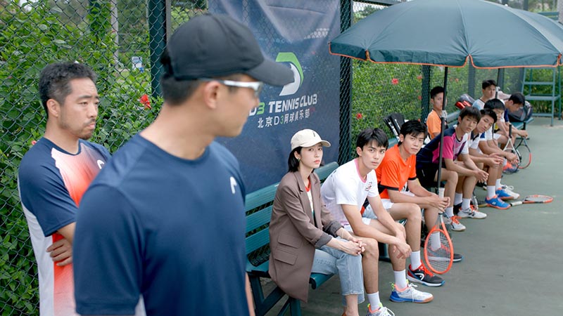 第14話 テニスへ導いてくれてありがとう | 中国ドラマ「愛なんて、ただそれだけのこと」 | BS無料放送ならBS12（トゥエルビ）