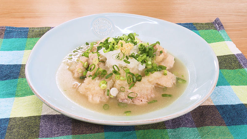 #28「さっぱり！鶏もも肉のみぞれ煮」 | ロバート馬場ちゃんのクッキング革命 | 旅・グルメ番組 | BS無料放送ならBS12（トゥエルビ）