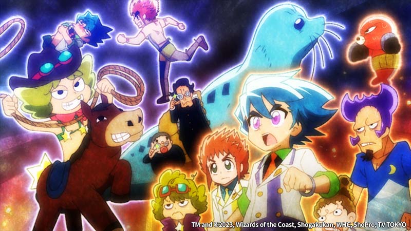 #23 怪異！逆マイハマ学園 | デュエル・マスターズWIN 決闘学園編（デュエルウォーズ） | 無料アニメ番組 | BS無料放送ならBS12（トゥエルビ）