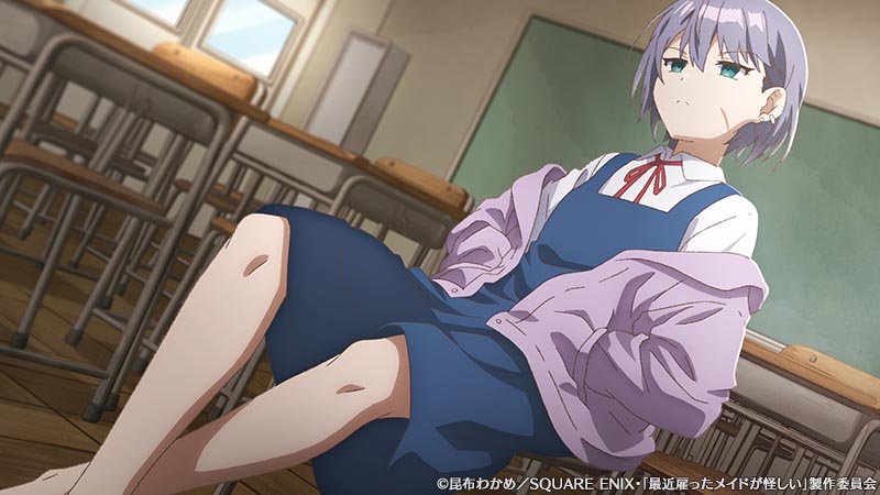 ＃8 紫色の瞳の少女 | アニメ26 | 無料アニメ番組 | BS無料放送ならBS12（トゥエルビ）