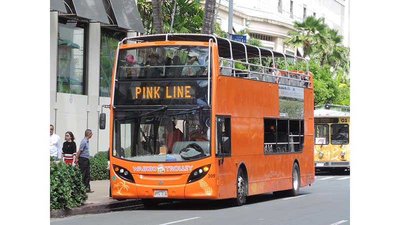 ＃37「ワイキキトロリー」 | にじいろ☆ハワイ | 旅・グルメ番組 | BS無料放送ならBS12（トゥエルビ）